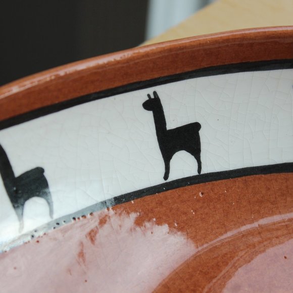 Los Reyes | Art | Vintage Los Reyes Lima Peru Hand Painted Peruvian Art ...